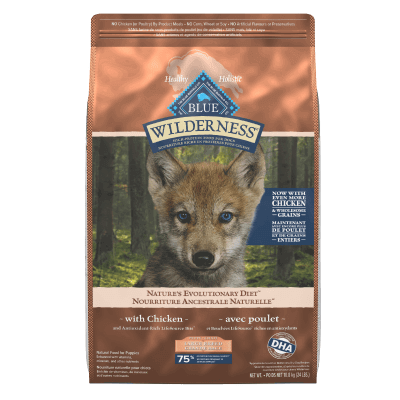 BLUE Wilderness Nature's Evolutionary Diet with Chicken for Large Breed ...