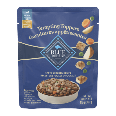 BLUE Tempting Toppers Tasty Chicken Recipe