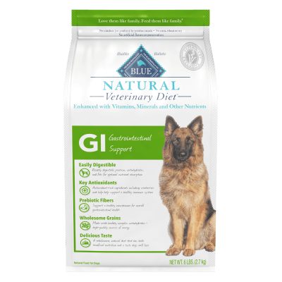 BLUE Natural Veterinary Diet™ Gastrointestinal Dry Dog Food | Blue Buffalo