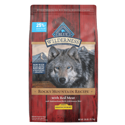 BLUE Wilderness™ Rocky Mountain Recipe with Red Meat for Healthy Weight ...