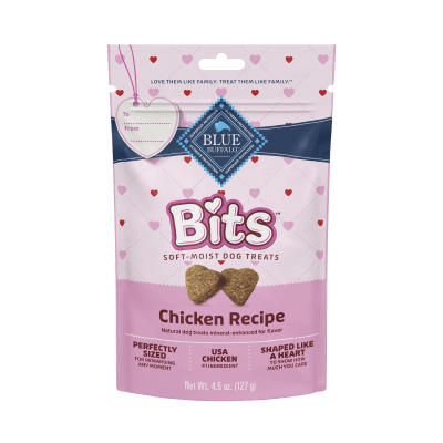 Blue Bits Valentine Chicken Recipe Dog Treat